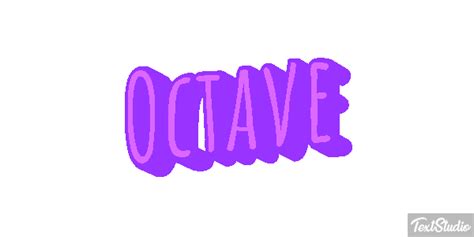 Octave Name Animated  Logo Designs