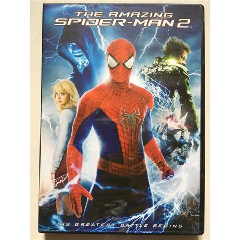 限時特價 電影 蜘蛛人驚奇再起2：電光之戰超凡蜘蛛俠2 Dvd 國語英語 高清 全新盒裝 蝦皮購物