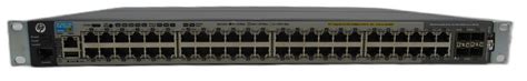 HP G PoE J A Port Gigabit Ethernet Switch