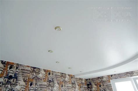 Матовые натяжные потолки в СПб: цены и производители фото дизайна «Конкорд»