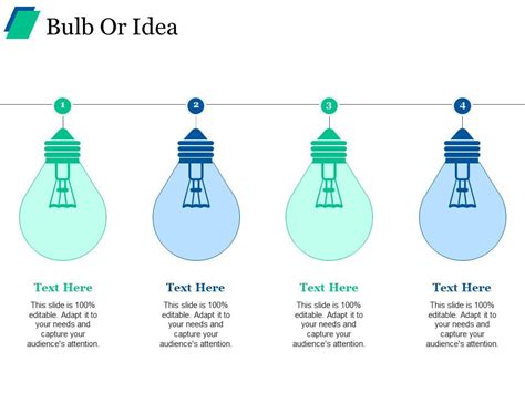 Bulb Or Idea Ppt Summary Graphics Tutorials Presentation PowerPoint Diagrams PPT Sample