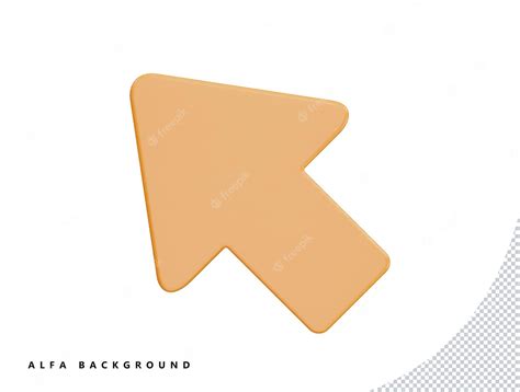 Premium Psd Mouse Pointer 3d Vector Icon Cartoon Minimal Style