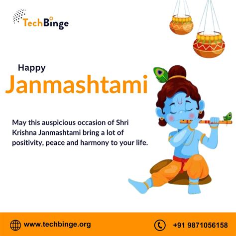 Techbinge India On Linkedin Janmashtami Techbinge Divinecelebration