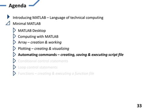 Introduction To Matlab