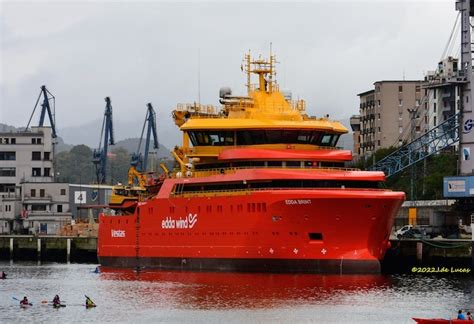 “edda Brint” De Nuevo En Pasajes Previo A Su Entrega Puente De Mando