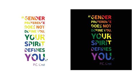 Print T Shirt LGBTQ Gender Preference Does Not Define You Your Spirit