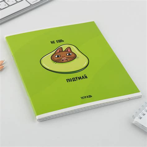 Тетрадь в клетку 48 л А5 на скрепке блок №1 «Котики А5 на