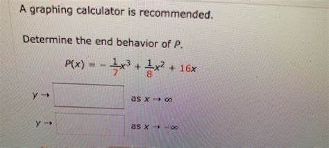 Solved A Graphing Calculator Is Recommended Determine The