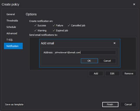 Create And Run Sql Server Instance Index Policy Templates