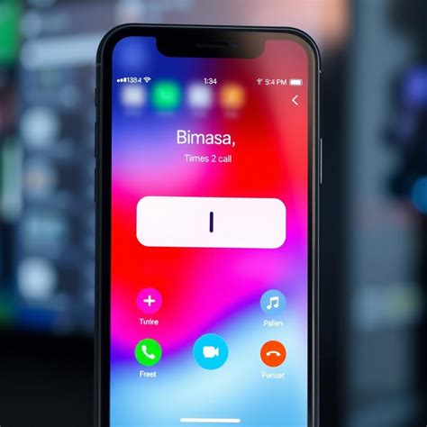 Realistic Messenger App Interface With Voice Call Feature