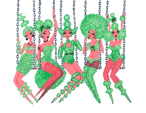 The Swing Set Art Print Pidgin Doll