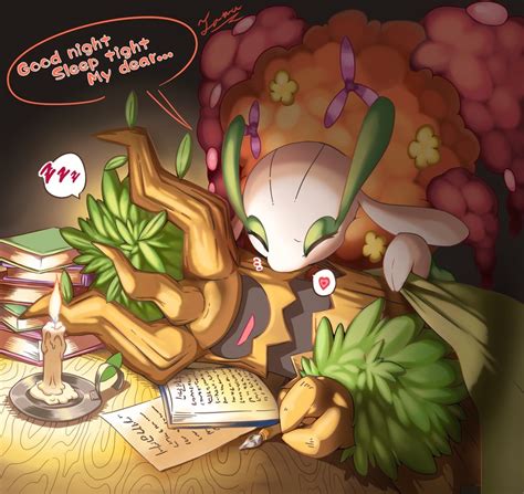 Florges Trevenant And Florges Pokemon Drawn By Tamanosuke Danbooru