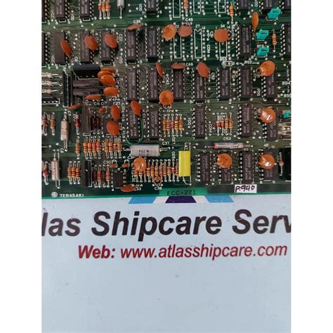 Terasaki Ecc 221 K76721 001d Tm Alarm Processor 2 Atlas Shipcare