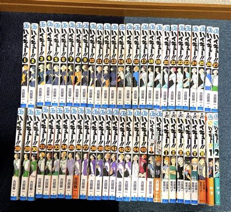 30％割引グレイ系【全品送料無料】 ハイキュー 45巻全巻 関連本1冊 全巻セット 漫画グレイ系 Otaonarenanejp