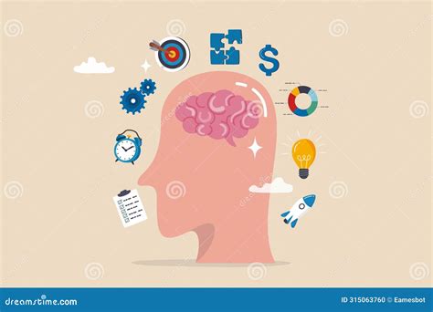 Genius Or Expert To Develop Or Learning New Skills Brainstorming Knowledge Or Wisdom