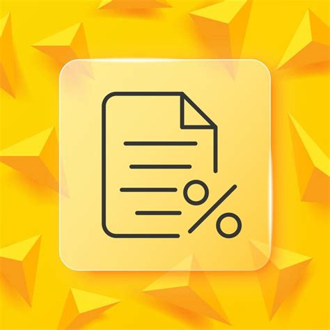 Fichier Avec Icône De Jeu De Pourcentage Information Texte Document