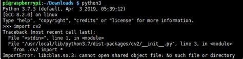 树莓派python3使用pip3安装opencv3 4 csdn博客