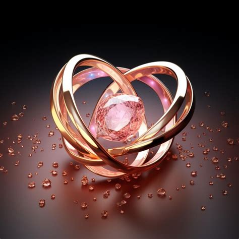 Premium Ai Image Infinite Loves Circle Timeless Wedding Symbol