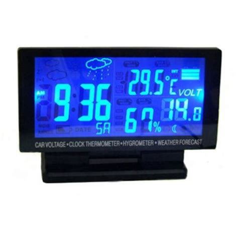 Buy Large Screen Multifunctional Car Vehicle Thermometer With Humidity In New Brunswick New