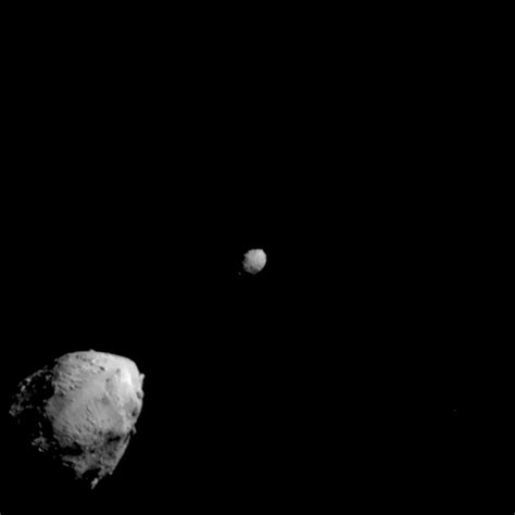 Esa Didymos And Dimorphos Seen By Dart