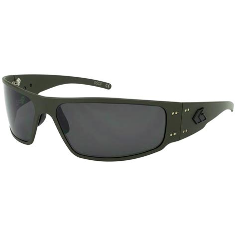 Gatorz Magnum Sunglasses Cerakote Od Green Framesmoke Polarized Lens