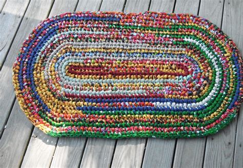 Easy Crochet Oval Rug Pattern