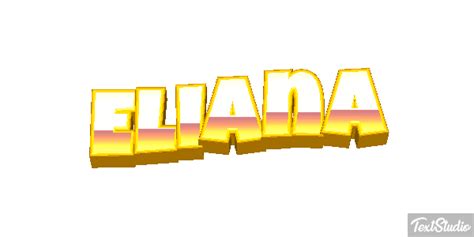 Eliana Name Animated  Logo Designs