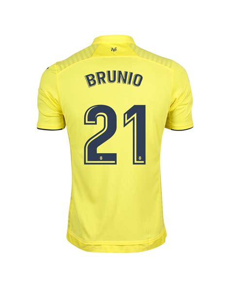 Camiseta 1ª Villarreal Cf 20172018 Brunio Amarillo