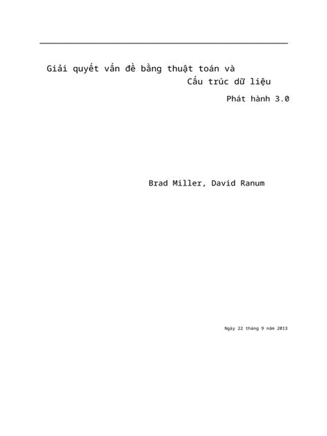 Problem Solvingwith Algorithmsand Data Structures Pdf