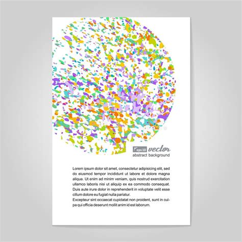 Colourful Explosion Poster Stock Vector Illustration Of Advertising