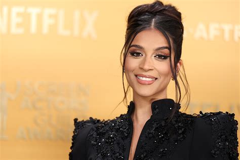 Lilly Singh Wows In Bold Shoulder Dress At Sag Awards 2025