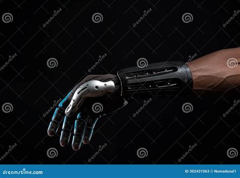 Bionic Prosthetic Arm For People With Amputated Limb Generative Ai