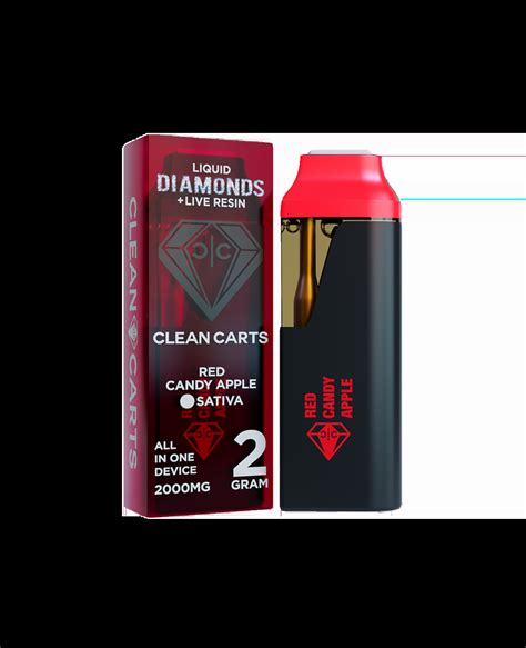 Red Candy Apple Clean Carts