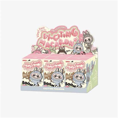 Pop Mart Labubu The Monsters Tasty Macarons Series Vinyl Face Blind