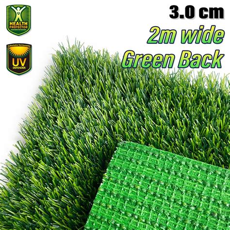 Luxury Artificial Grass Mat 2mx25m Outdoor Garden Floor Decoration