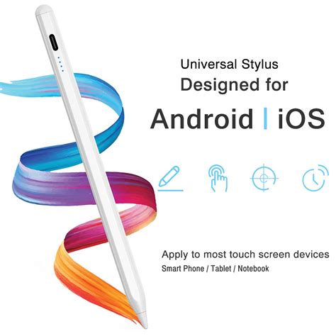 액티브 태블릿 스타일러스 펜 안드로이드 Ios 애플 Ipad 범용 연필 샤오미 화웨이 레노버 삼성 휴대폰