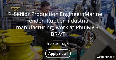 Senior Process Engineer Rubber Shuttle Bus To Phu My 3 Br Vt