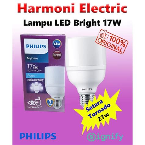 Jual Lampu Philip LED Bright Watt My Care PROMO Shopee Indonesia
