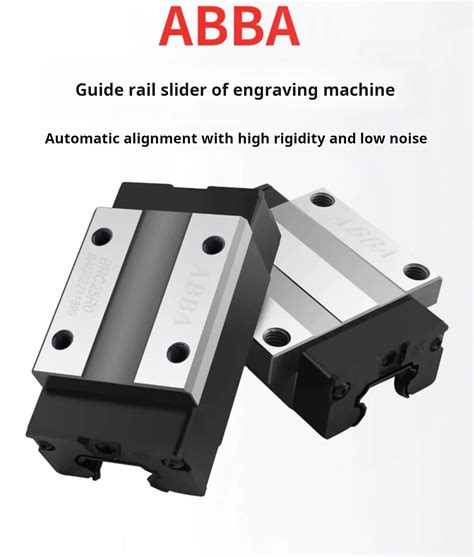 abba cnc linear motion guide flange slider buy abba linear guide slider linear rail block