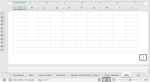 Header And Footer In Excel How To Add Remove Customize