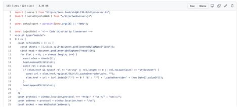 Denoで作るwebアプリのホットリロードliveserver forked live server