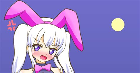 うちの子 うさぎ美味し 紫だるま（まっつ）のイラスト Pixiv