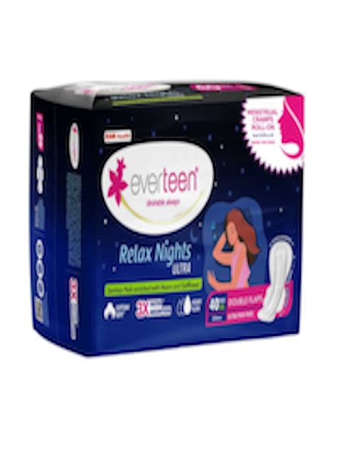 Buy Everteen Set Of 40 Relax Nights Ultra Thin Sanitary Pads Xxl