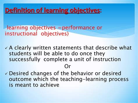 Objectives Pptx
