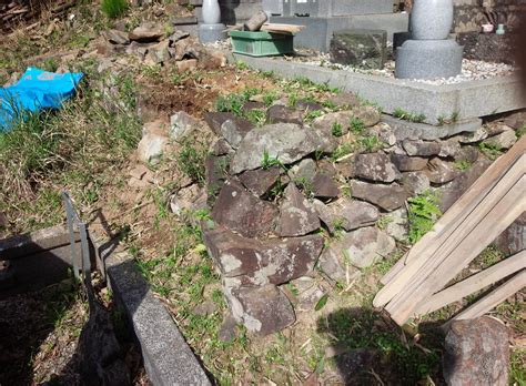 こんなこともします（ブロック塀の施工） 但馬、豊岡のお墓のプロ、おおきた石材店