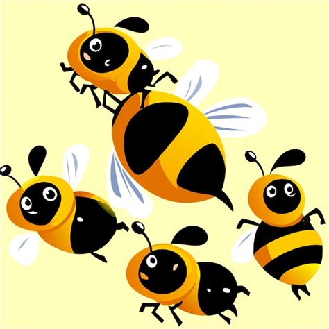 Just When The Little Bees Had Just Learned To Fly A Swarm Of Wasps