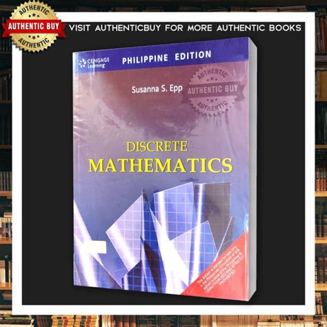 Authentic Discrete Mathematics By Susanna S Epp Lazada Ph