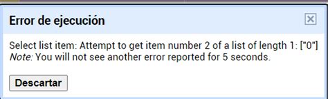 Attempt To Get Item Number 2 Of A List Of Length Mit App Inventor Help Mit App Inventor