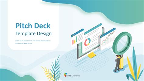 간단한 파도 배경 피치덱 애니메이션 디자인 파워포인트 애니메이션