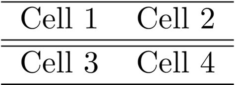 How To Use Hline In Latex Tables Electricalvoice